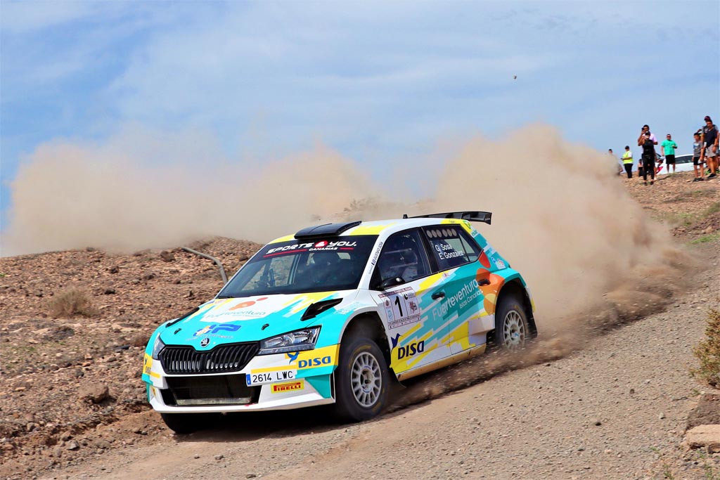 Nueva victoria de Gustavo Sosa en el Rally Puerto del Rosario - Canarias Rallyes