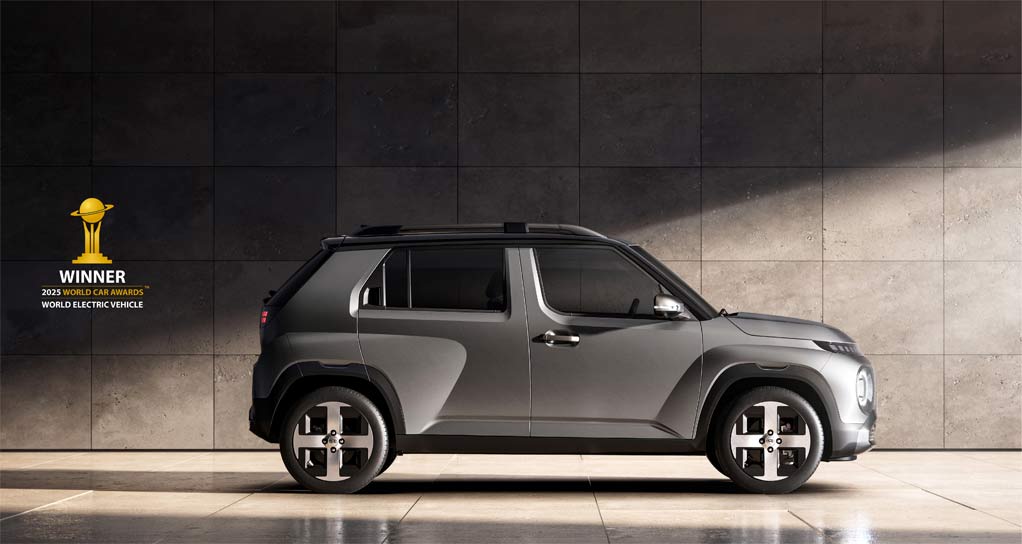 El Hyundai INSTER, aclamado como Vehículo Eléctrico Mundial 2025 ...